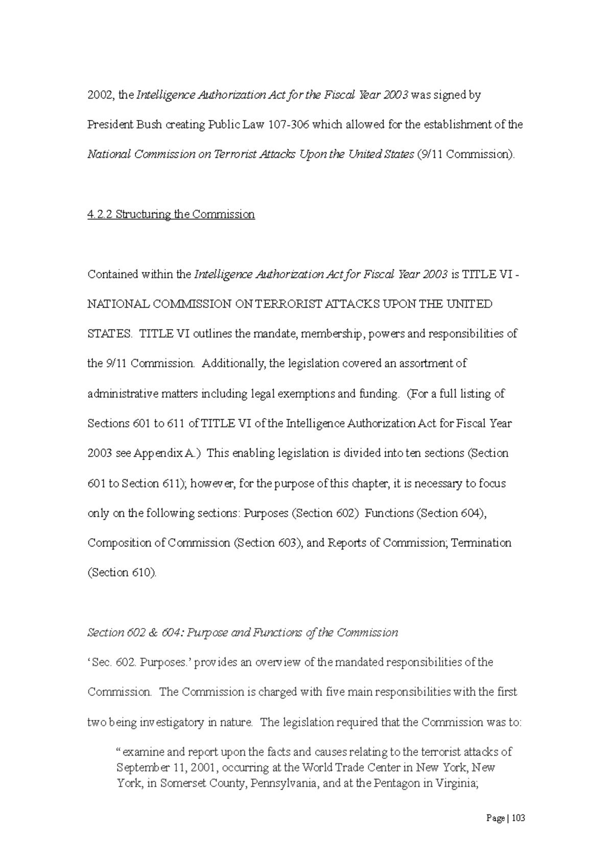 Rhetorical Strategies 36 - 2002, the Intelligence Authorization Act for ...