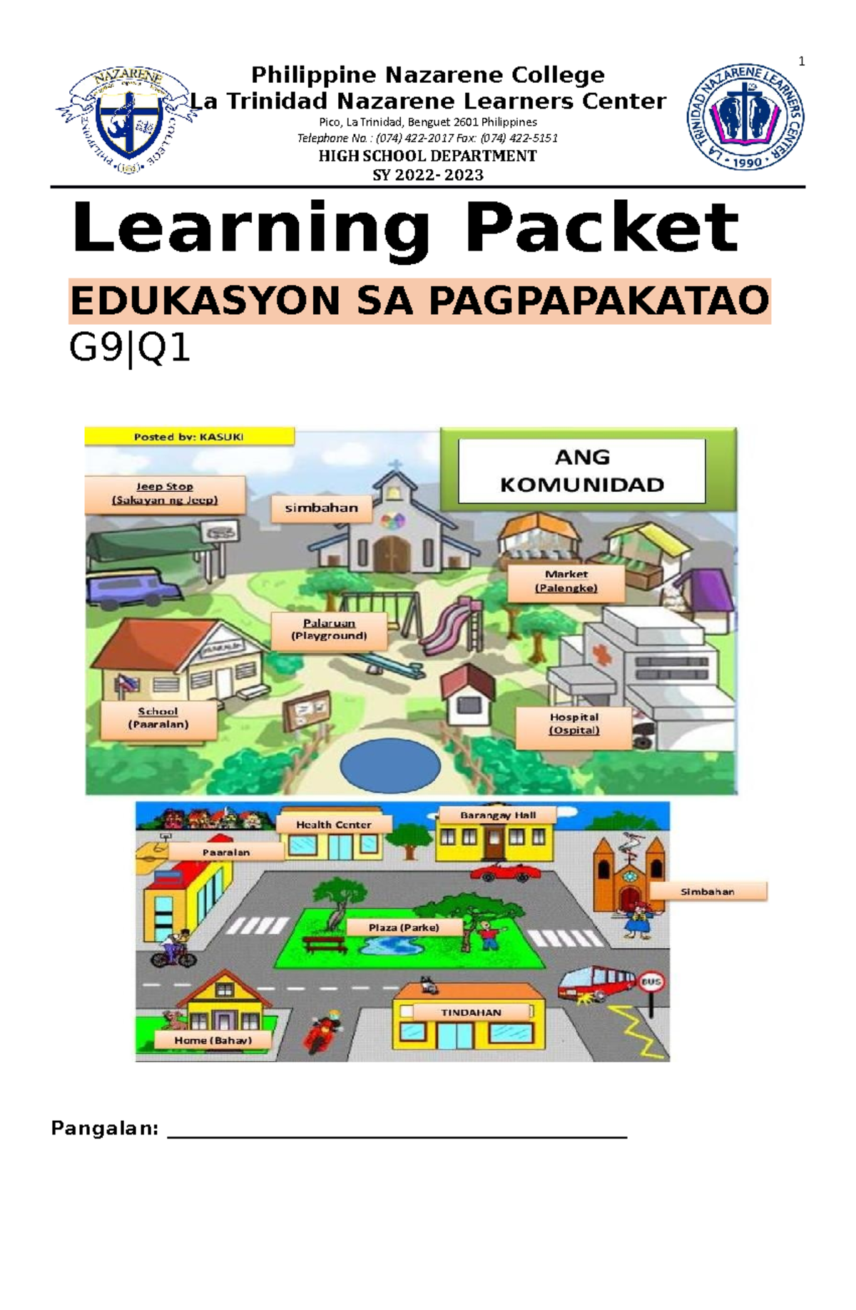 Learning Packet-G9 - help children - Philippine Nazarene College La ...