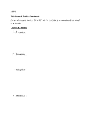Reductive Amination - lab report - 04/11/18 Experiment: Reductive ...
