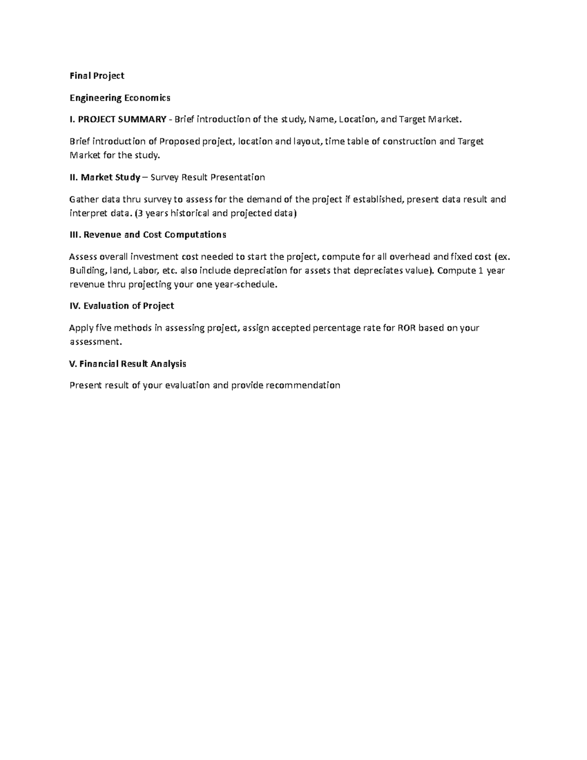 Final-Project_Economics Projection paper - Research - BatStateU - Studocu