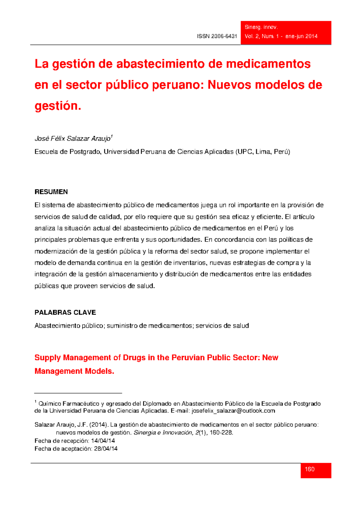 Adibos,+Salazar+Araujo - ISSN 2306- 6431 Vol. 2 , Num. 1 - ene-jun 2014 ...