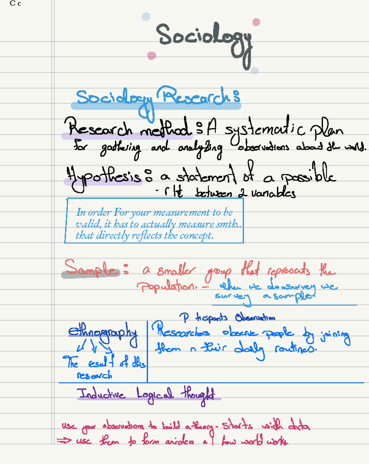 Sociology Research Methods and Process - Studocu