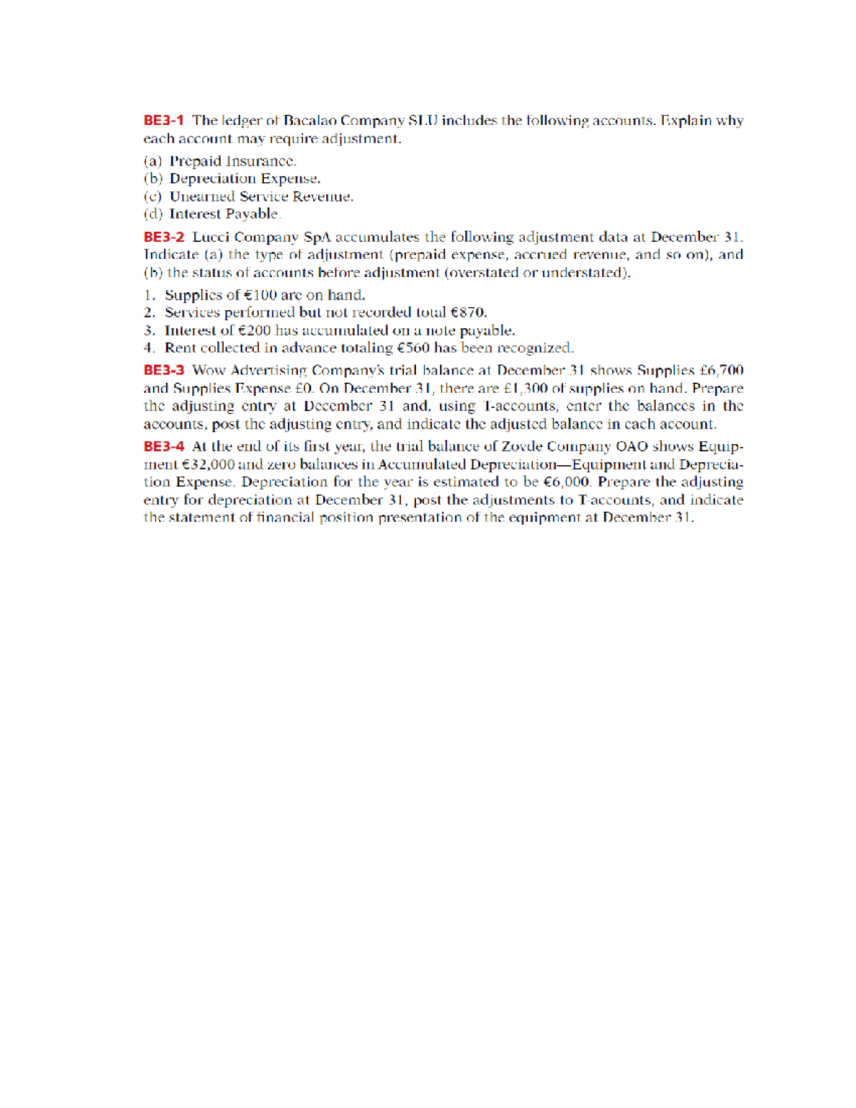 HW-chapter 3 - mandatory homework week 5 - acoounting - Studocu