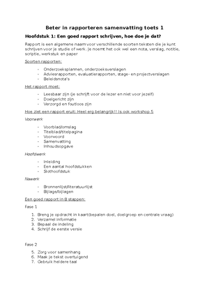 Format rapportage - Bijlage 3: Format voor adviesrapport/beroepsproduct ...