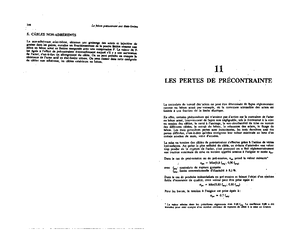 Les procedes de precontraite - Béton Précontrainte - Studocu