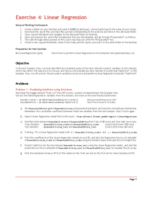 IE1005 Tutorial and Practical Exercises Part 1 - IE1005 From Computational Thinking to ...