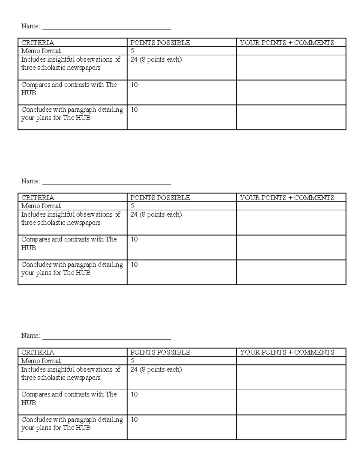 Compare-memo - Can you help me please - Name ...