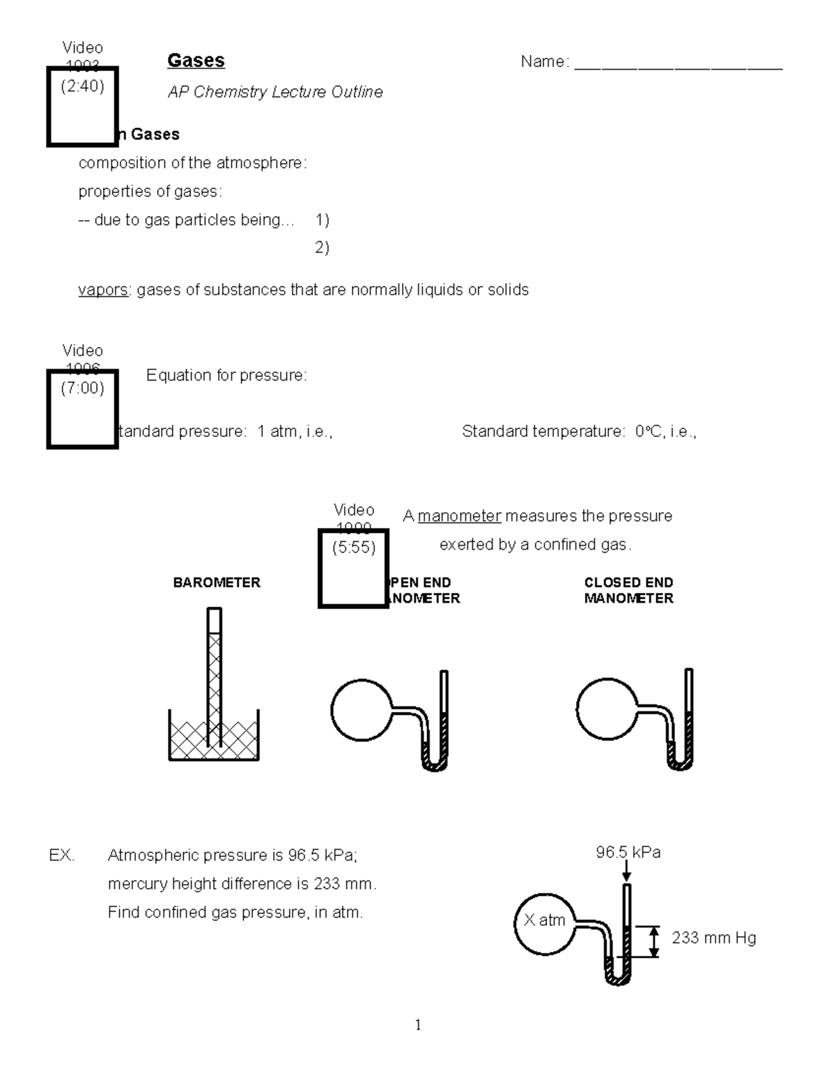 10 gaslaws stunotes - Gases Name: _______________________ AP Chemistry ...