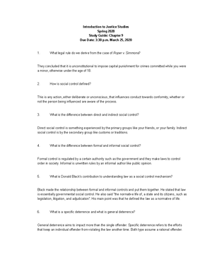 Chapter 6: Criminal Procedure Textbook Notes - Chapter 6: Criminal ...