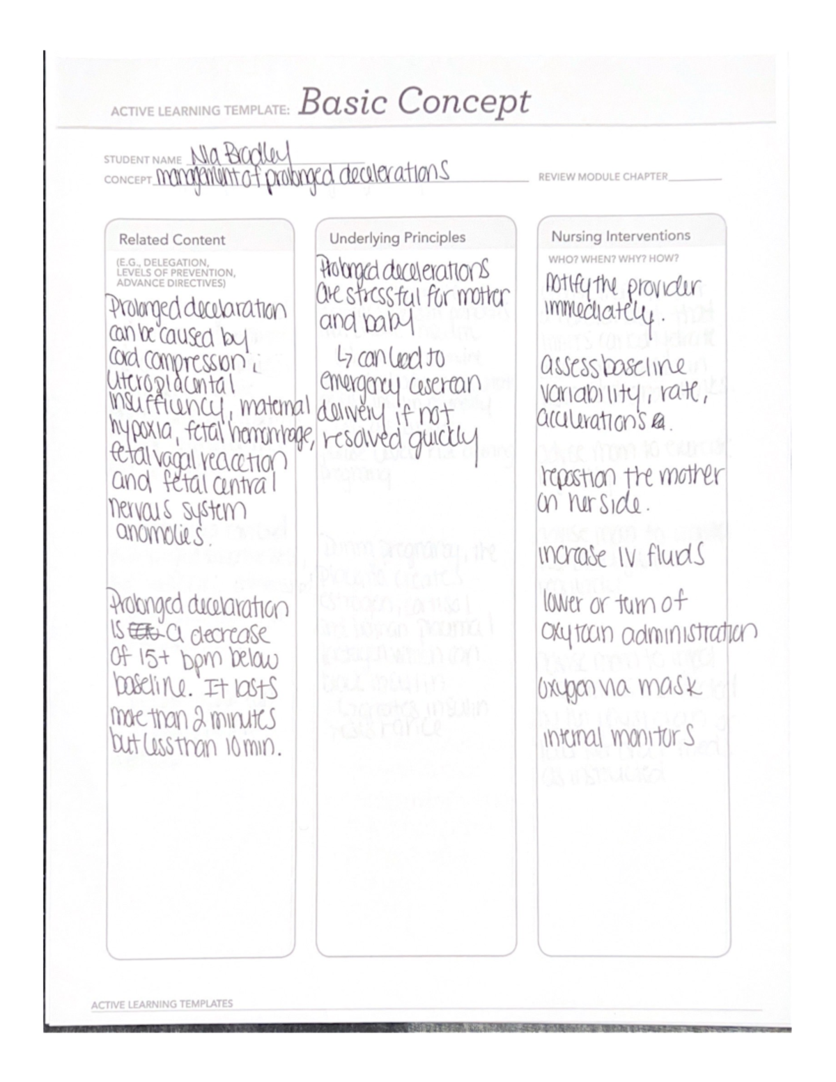 Active Learning Template - NURE 131 - Studocu