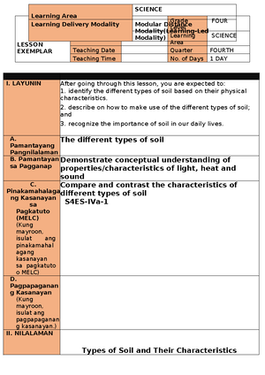 Science 4 Lp The Weather Peoples Activity Teacher Subject Grade