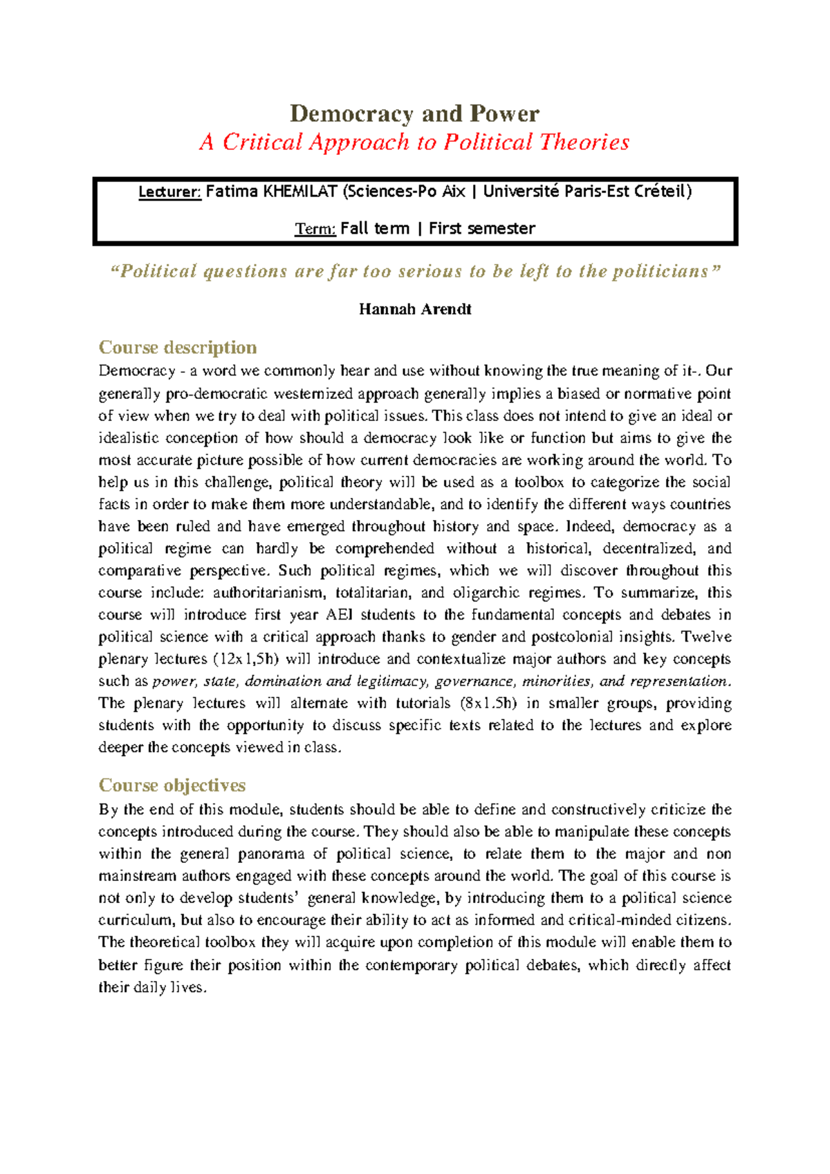 Democracy-and-Power last version - Democracy and Power A Critical ...