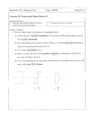 CEEN311-22SP-Lecture 31 - CEEN311 - Studocu