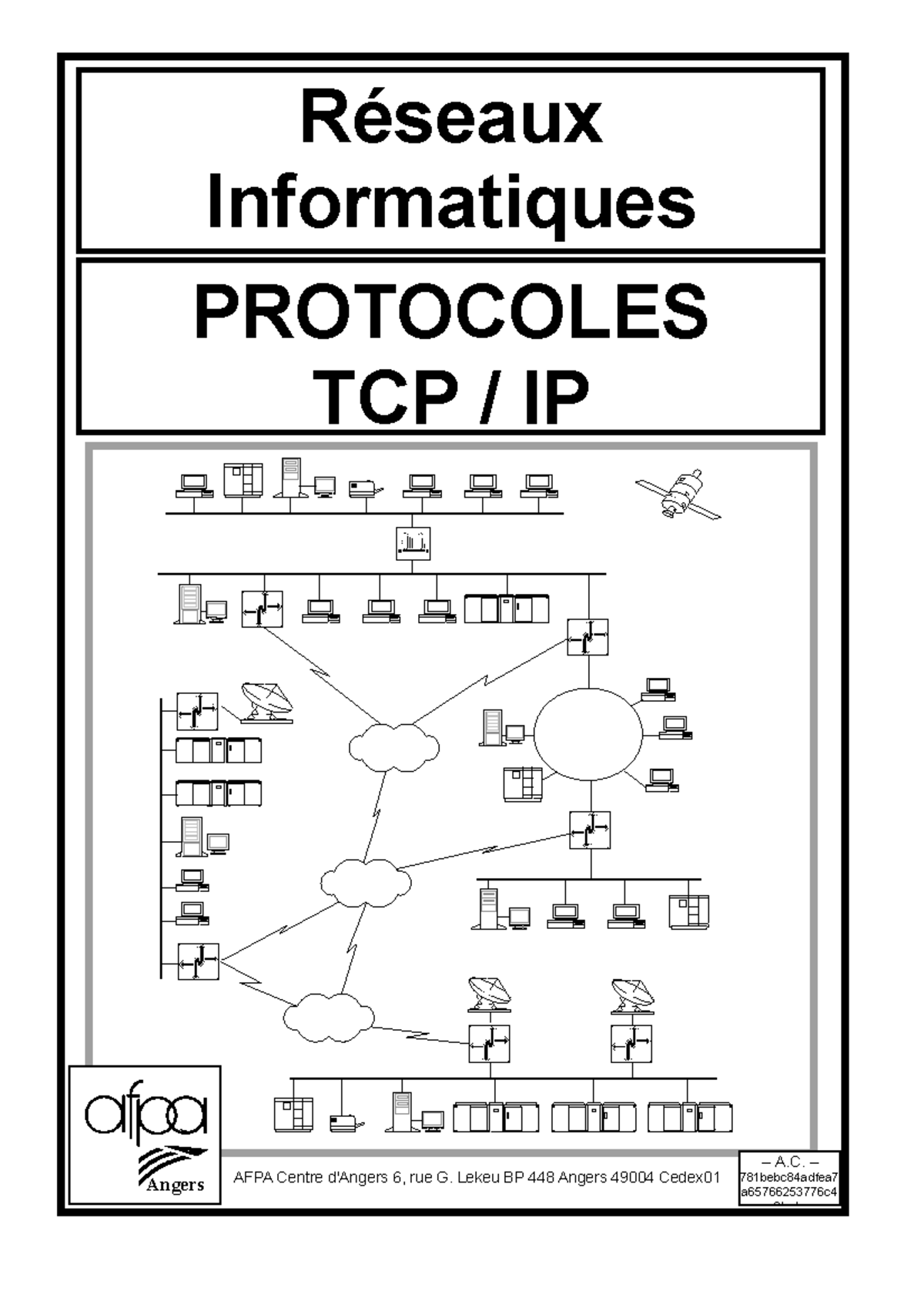 Tcpip - Réseaux Informatiques PROTOCOLES TCP / IP Angers - A ...