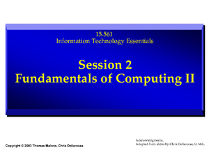 Programming Languages - 15. Information Technology Essentials Session 5 ...
