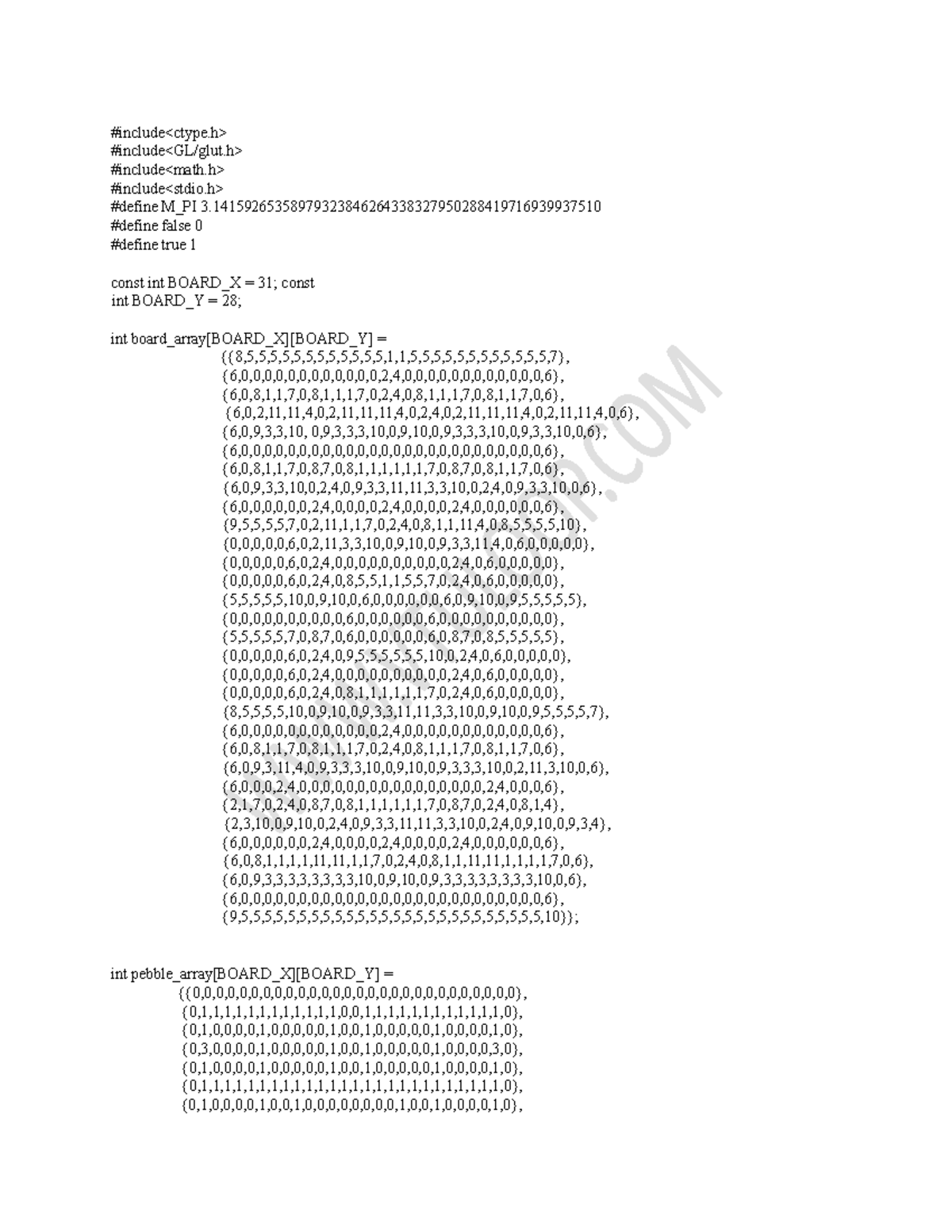 Code Packman Game - #include #include #include #include #define M_PI 3. #define false - Studocu