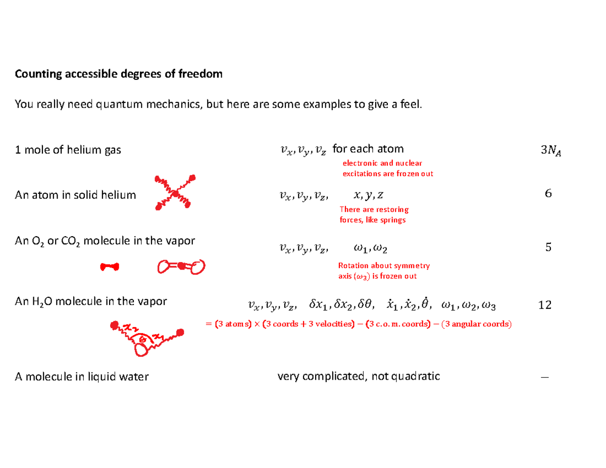 Counting accessible degrees of freedom - o. m. coords െ ሺ3 angular ...
