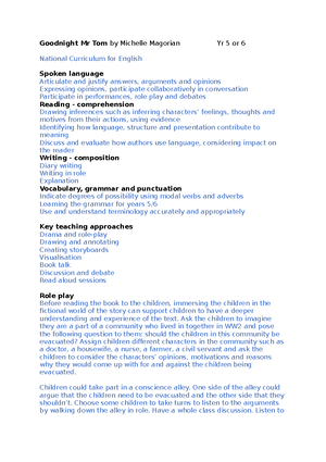 Sciencesubjectknowledgedocumentcohort 3 - Primary and Early Years PGCE ...