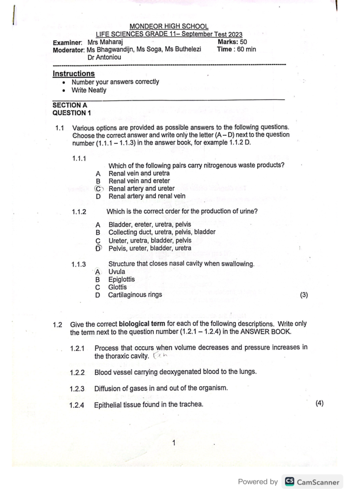Test revision - Ol - DS101 - Studocu