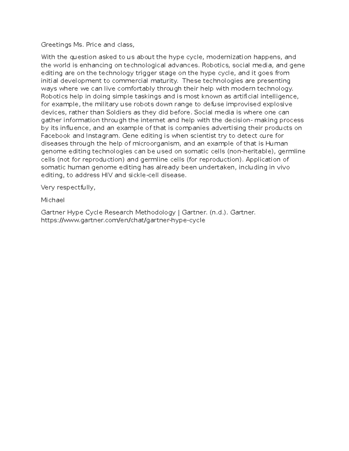 D1 - power point template needed for assignments - Greetings Ms. Price ...