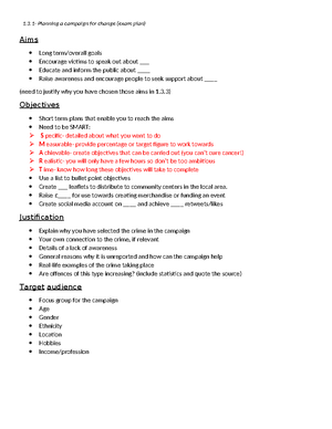 Unit 1 AC1.5 - Explain the impact of media representations on the public perception of crime ...
