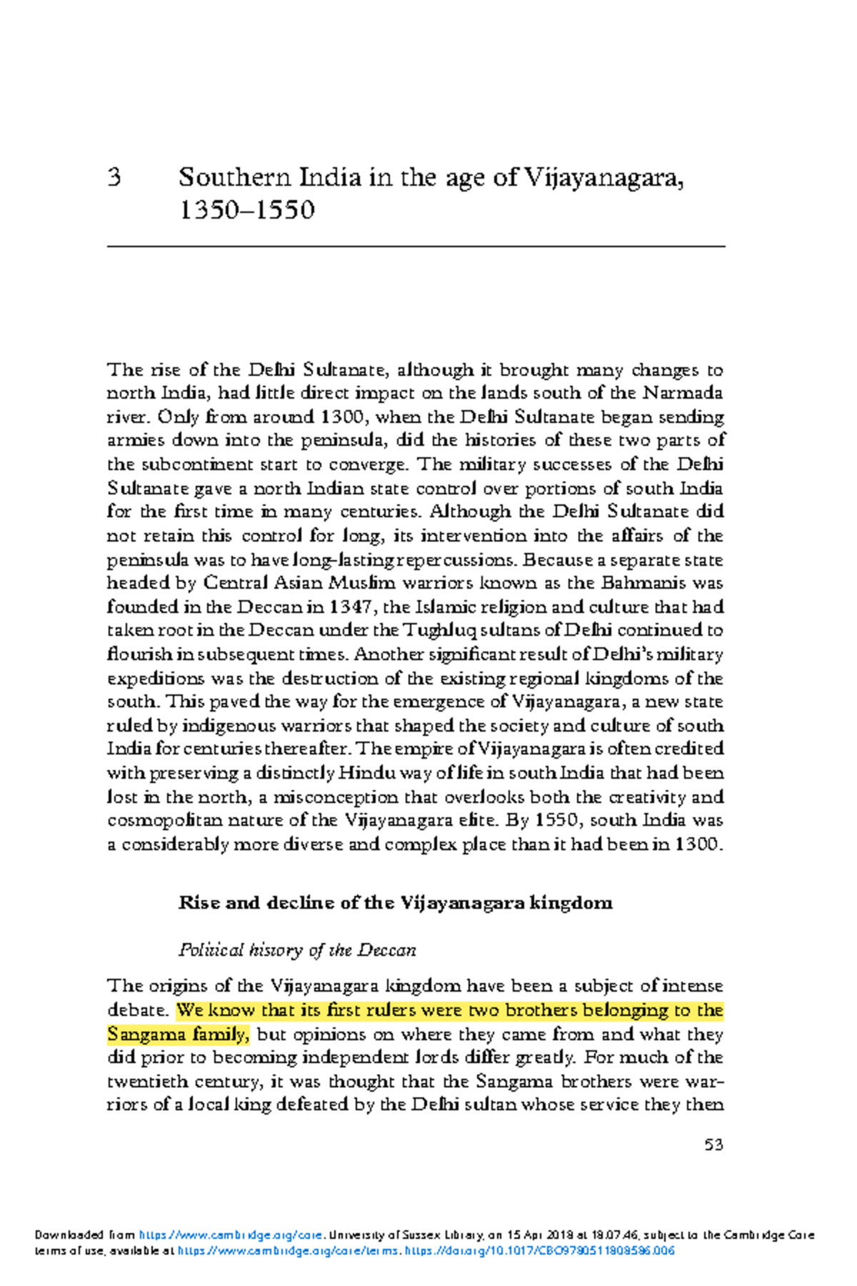 Vijayanagar - 3 Southern India in the age of Vijayanagara, 1350– The ...