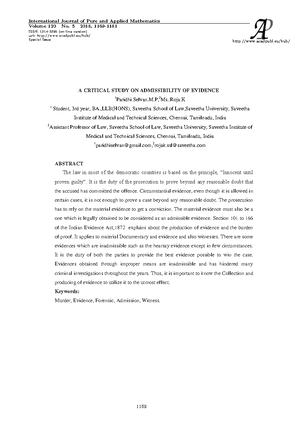 Corroboration - corrobation - CORROBORATION Corroborative evidence is ...