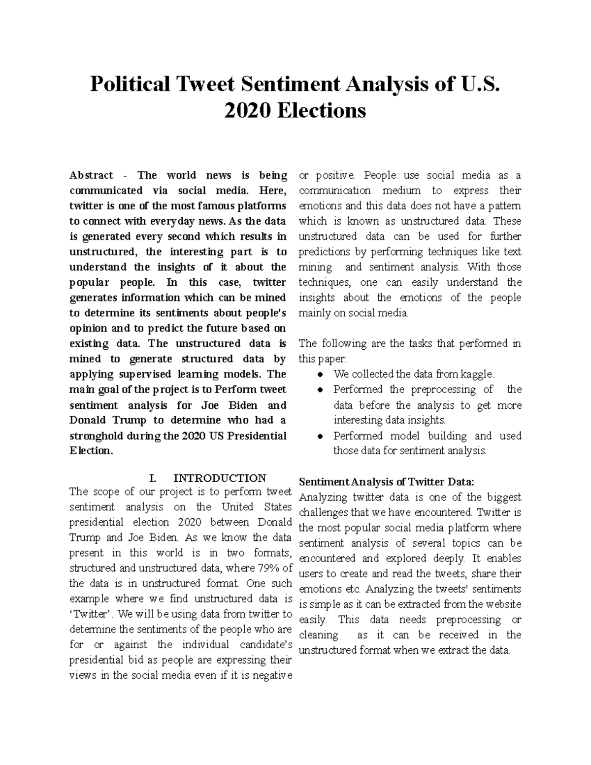 Milestone 8b - Political Tweet Sentiment Analysis of U. 2020 Elections ...
