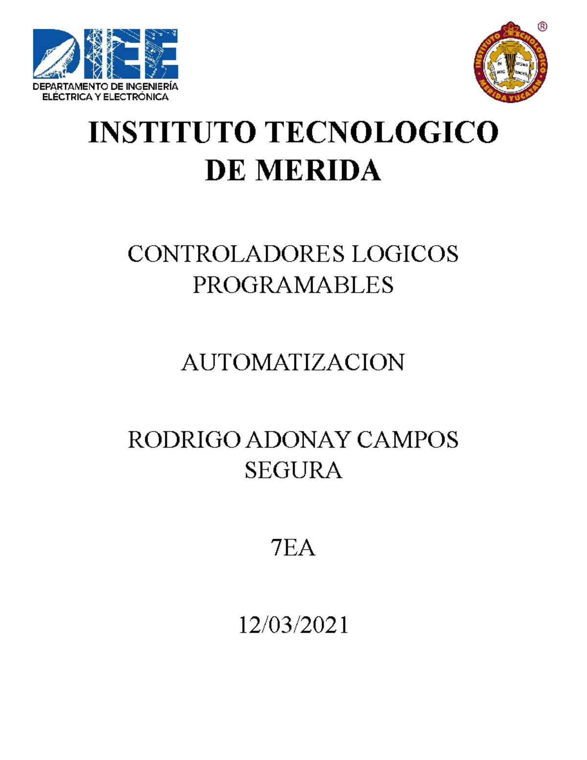 Investigacion PLC - kandk jfasjf jfnaid kamd ffdsa - INSTITUTO ...