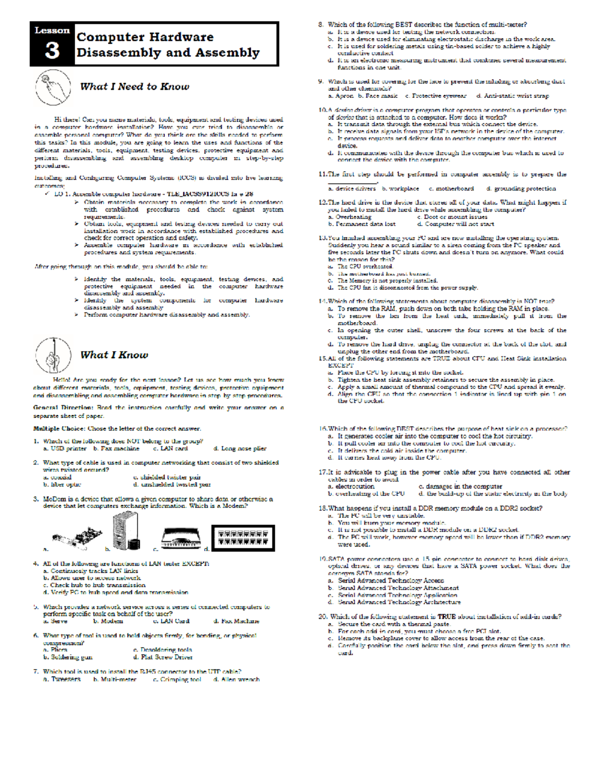 CSS1 Q3 -Module 1 - Hksvsksjsvsksbsksms - Business - Studocu
