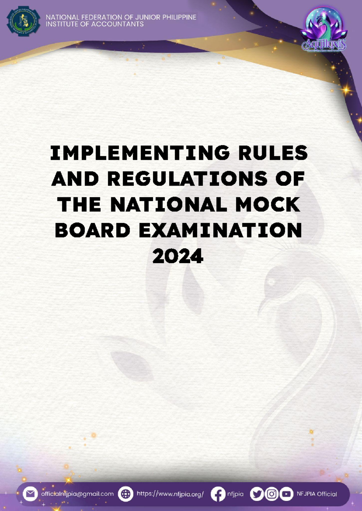 [ Updated] Nfjpia 2324 IRR of the National Mock Board Examination 2024 - IMPLEMENTING RULES AND ...