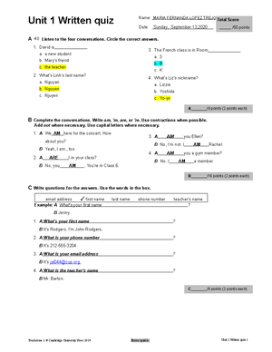 Inglés - Touchstone 4 © Cambridge University Press 2014 Photocopiable ...