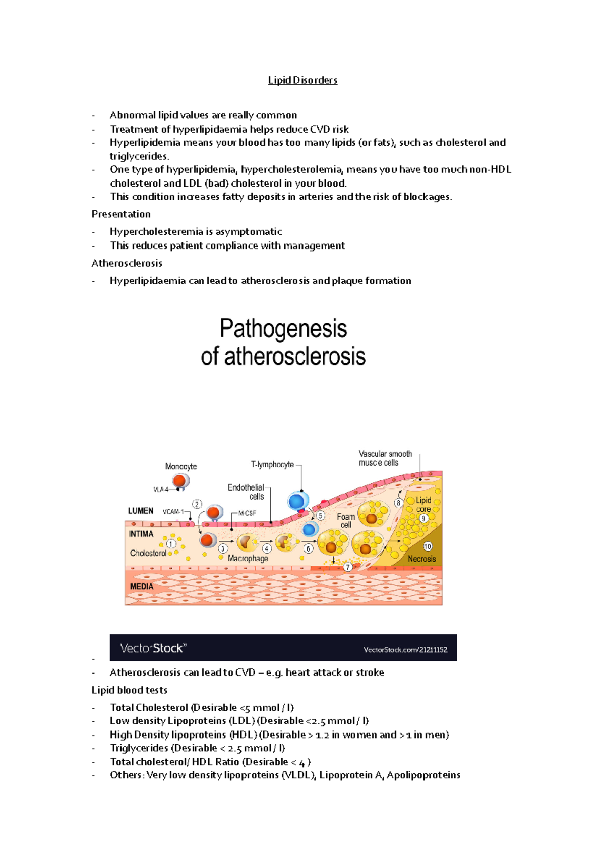 Lipid disorders - Lipid Disorders Abnormal lipid values are really ...