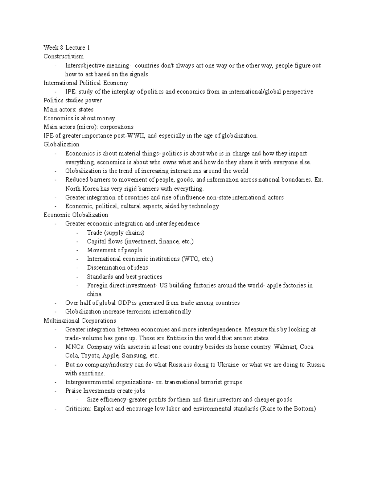 PS 280 Chapter 5 - Taught by Nicholas Grossman. Full semester in-person ...