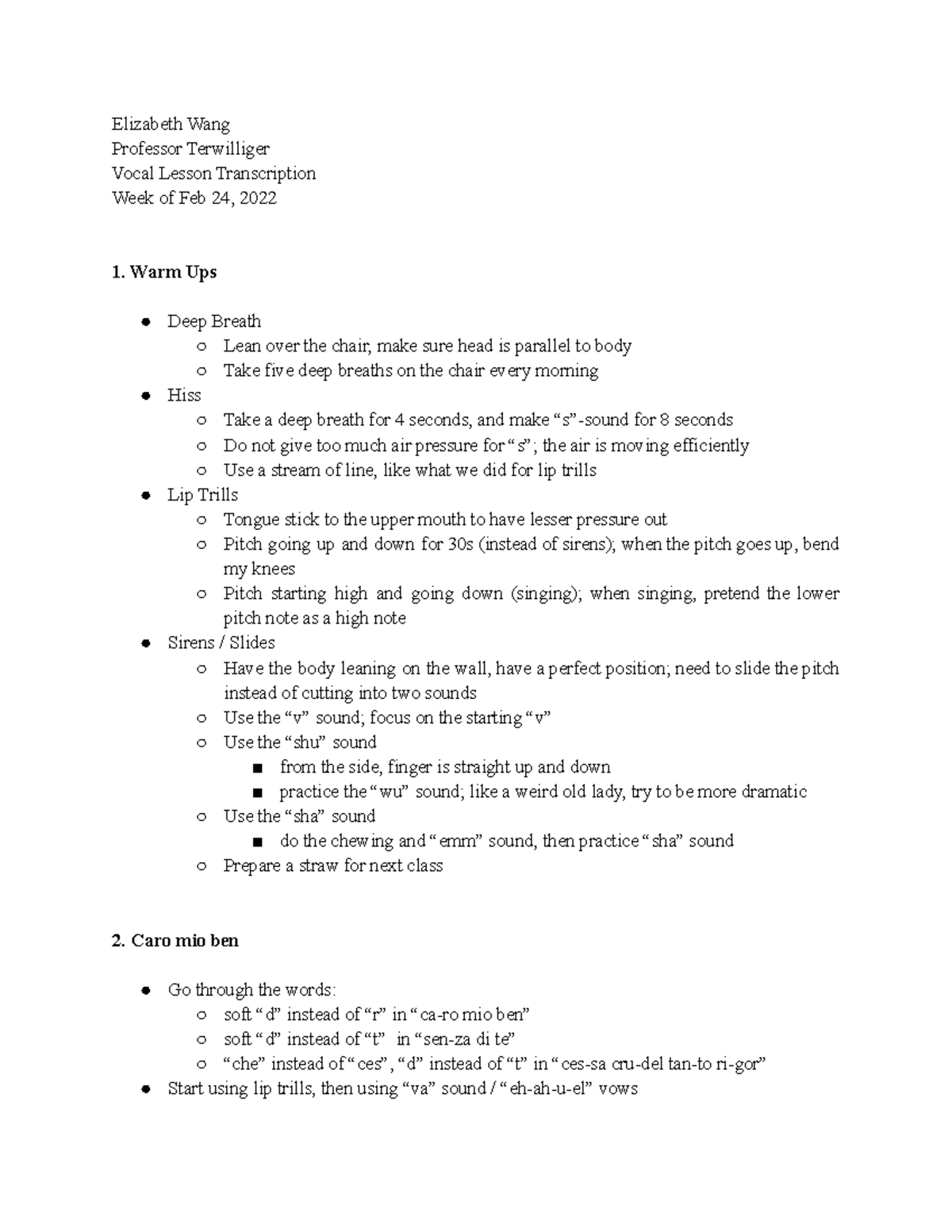 Feb 24 Vocal Transcription - Elizabeth Wang Professor Terwilliger Vocal ...