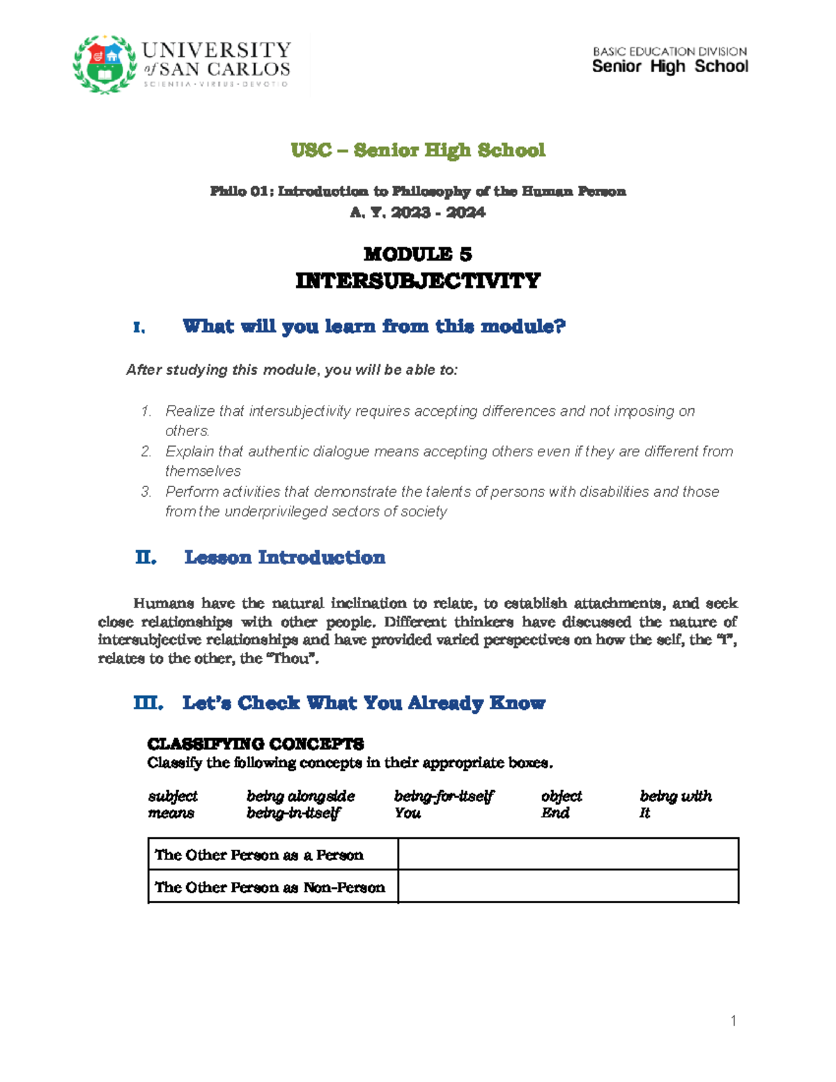 Philo+01 M5 v2023 - Philosophy Modules for grade 11 students. Used by ...