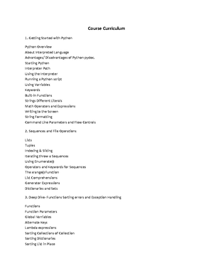 Module 5 Data Processing OS Module in Python - OS, comes under Python’s ...