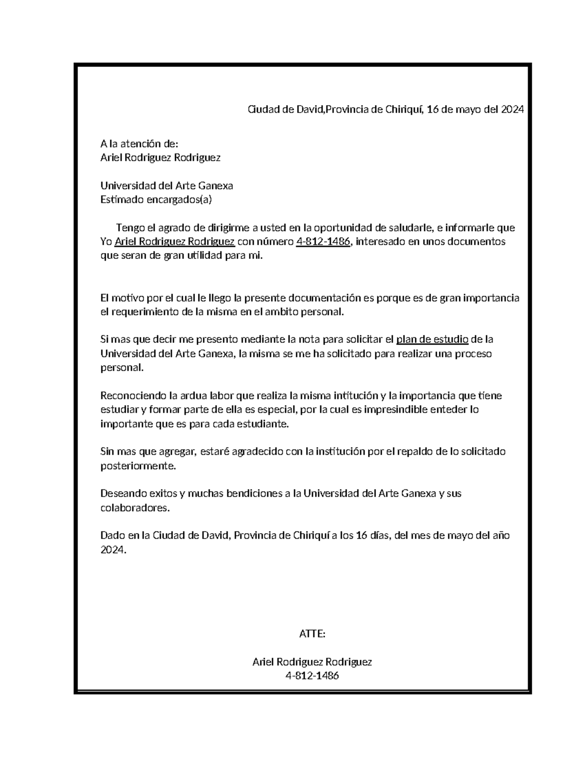 4-1-modelo-de-carta-de-solicitud-formal 4 - Ciudad de David,Provincia ...