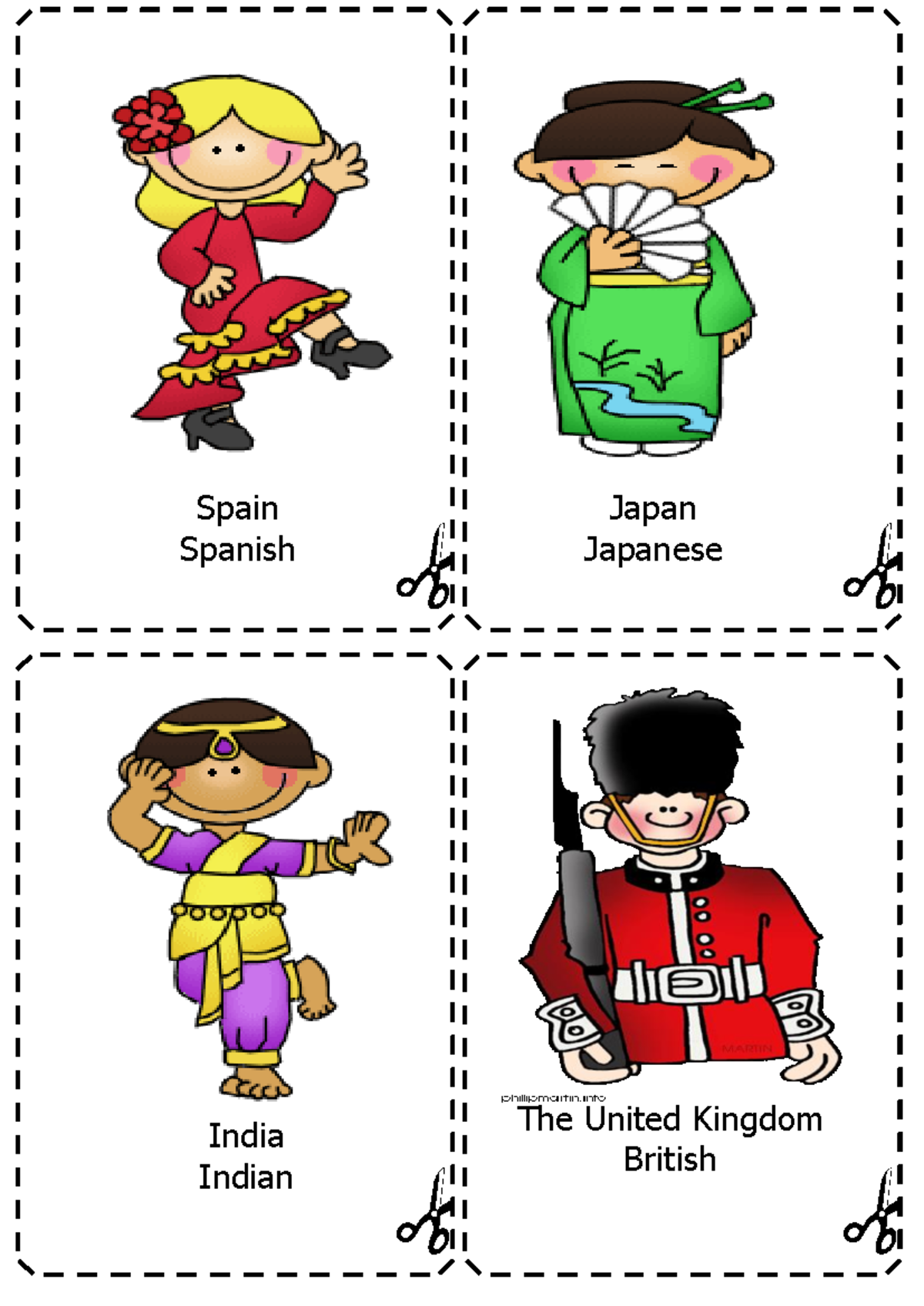 Countries-and-nationalities-flashcards BEST - Teaching English for ...