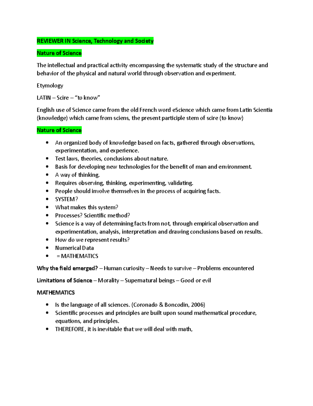 Reviewer IN Science - REVIEWER IN Science, Technology and Society ...