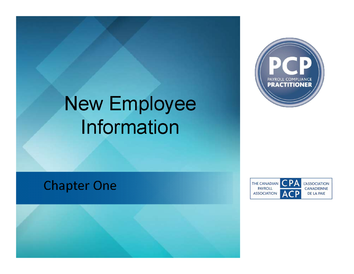 Pf1 chap 1 slides en ca - Pf1 - CAP Ontario - Studocu