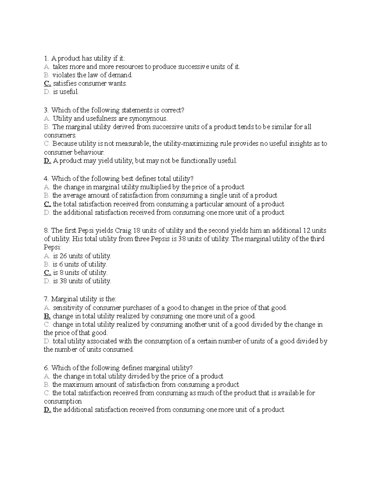 Ch 7 - This includes seventh chapter lecture notes of Microeconomics ...