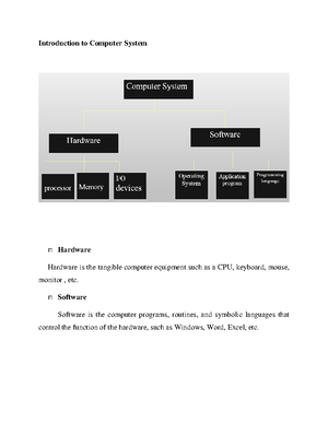 Ch2 - lecture - Chapter 2: Database System Concepts and Architecture define: data model - set of ...