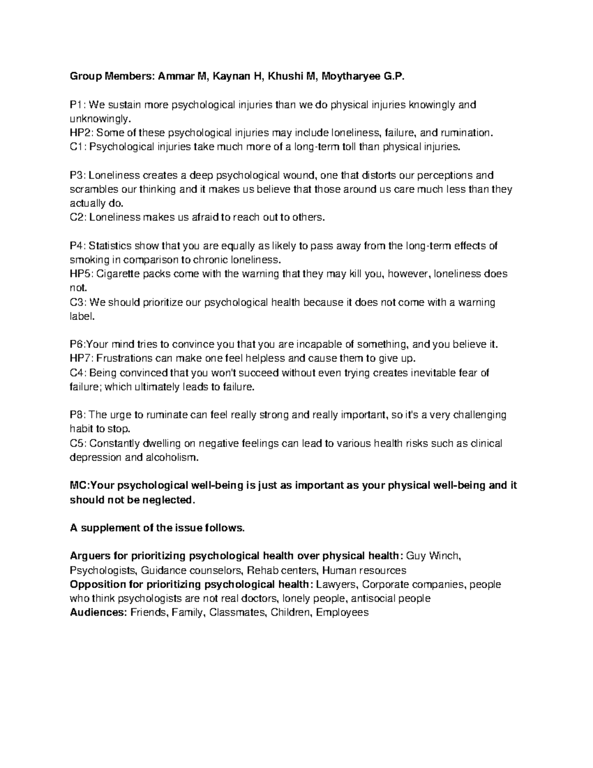 Assignment 1 Diagram Group 6E - Group Members: Ammar M, Kaynan H ...