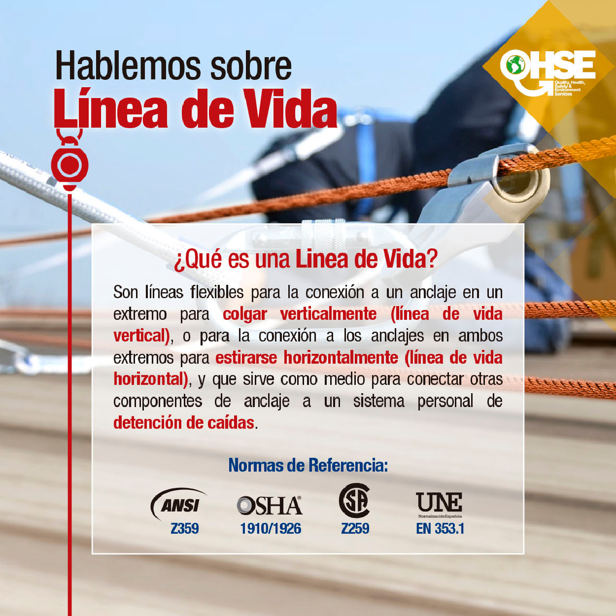 Línea de vida - dssdsd - Seguridad industrial - Studocu