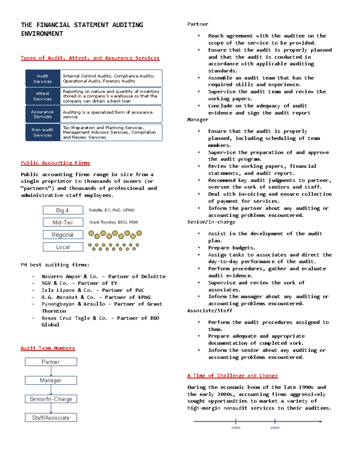 3 THE Financial Statement Auditing Environment Copy - THE FINANCIAL STATEMENT AUDITING ...