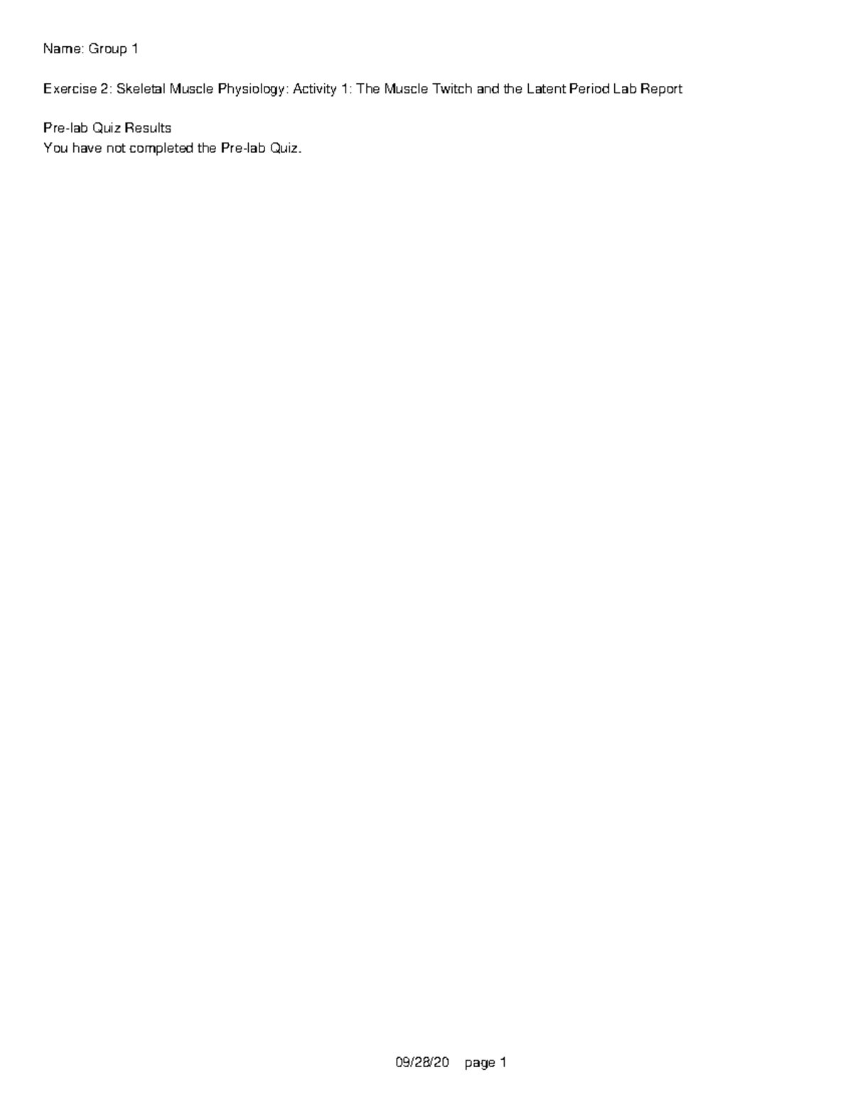 PEX-02-01 - Homework - Name: Group 1 Exercise 2: Skeletal Muscle ...
