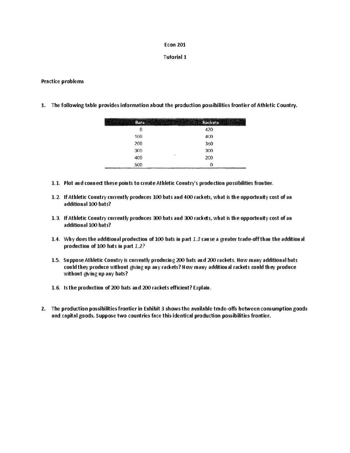 Midterm 2 February 2019, questions and answers - Warning: TT: undefined function: 32 Econ 201 ...