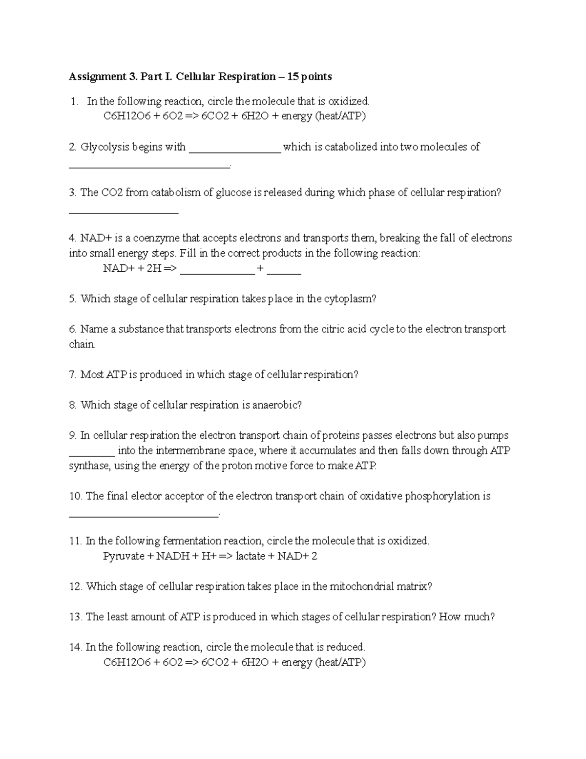 Assignment 4 Part 1 - cellular - Assignment 3. Part I. Cellular ...