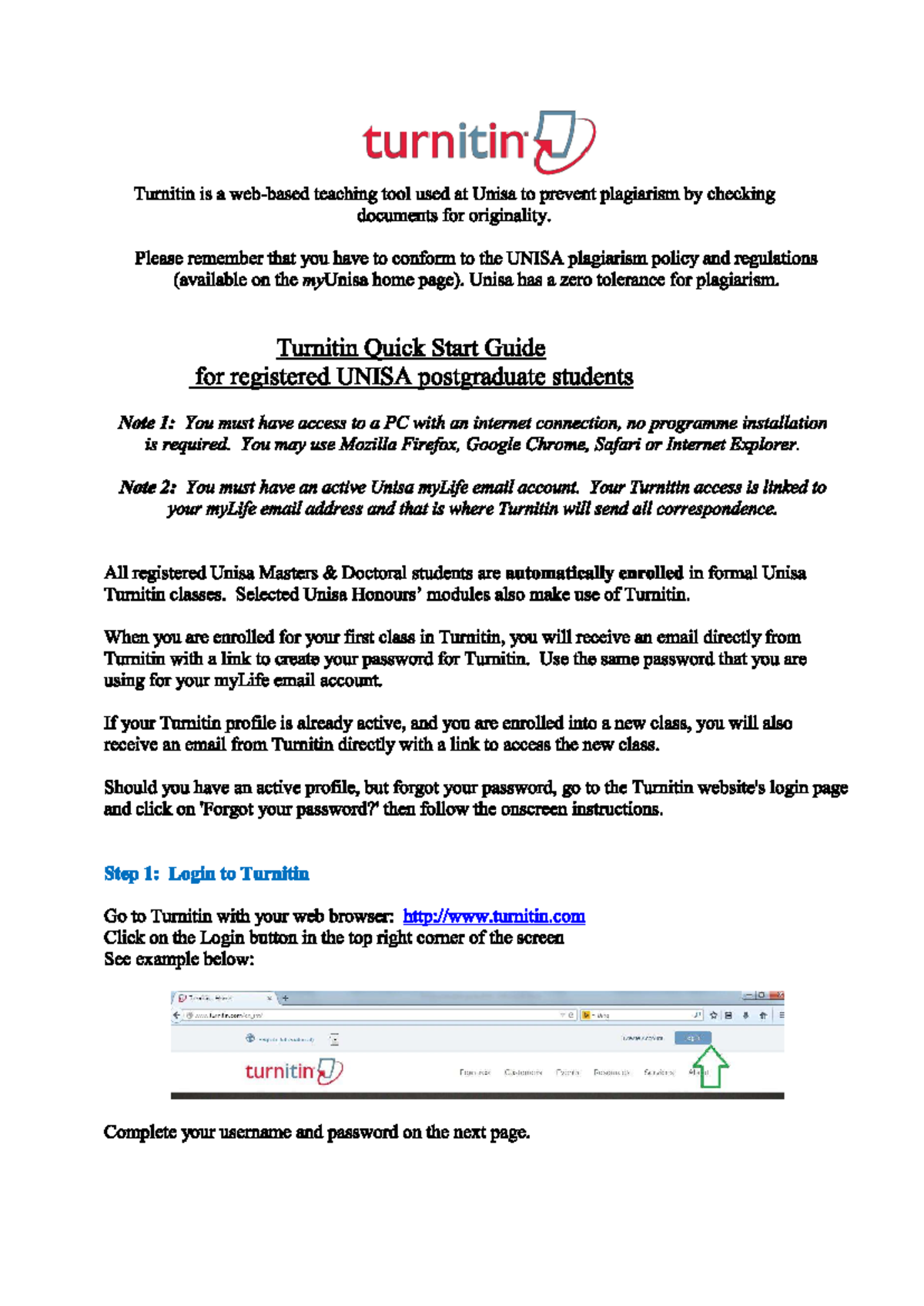 Turnitin Guide - hrfin81 - Studocu